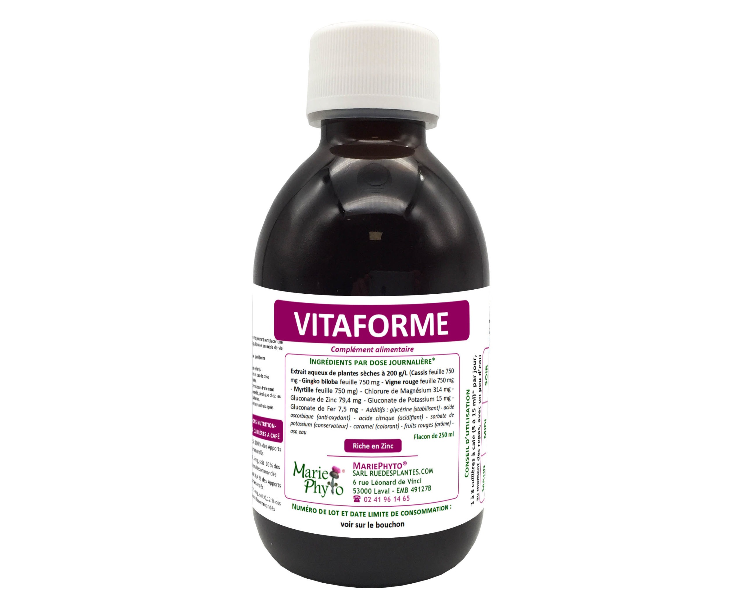 VitaForme 250 mL - Marie Phyto